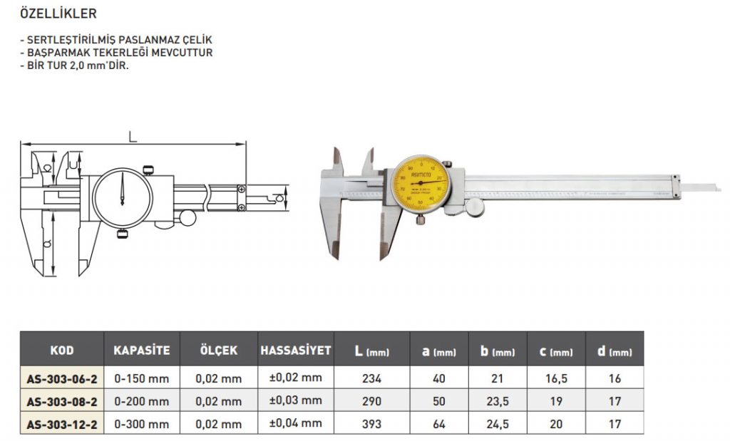 Saatli Kumpas - ASİMETO * Dizayntek Teknik Hırdavat Kalıp Elemanları